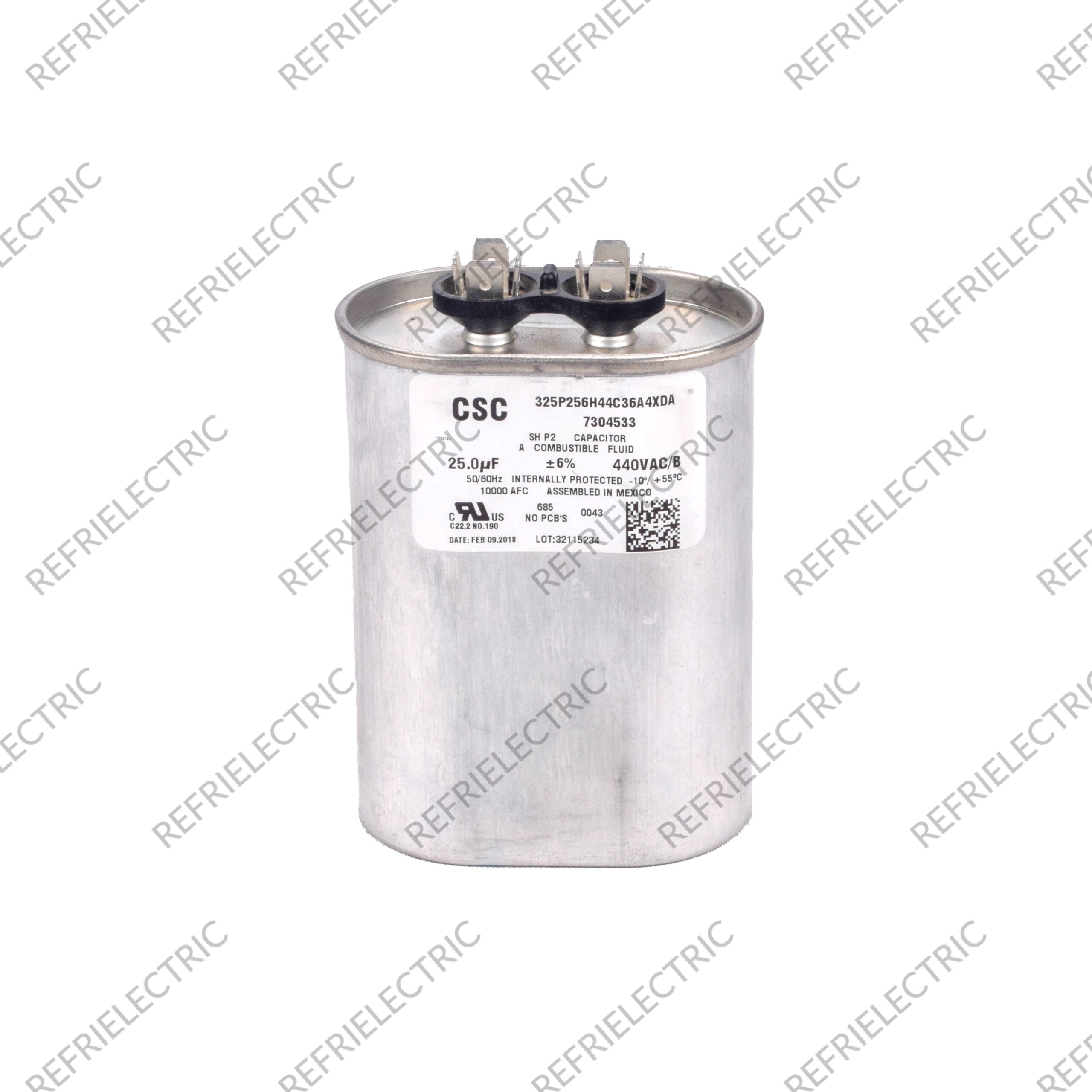 CAPACITOR DE MARCHA 25 MFD 440V DANFOSS | Almacén Refrielectric