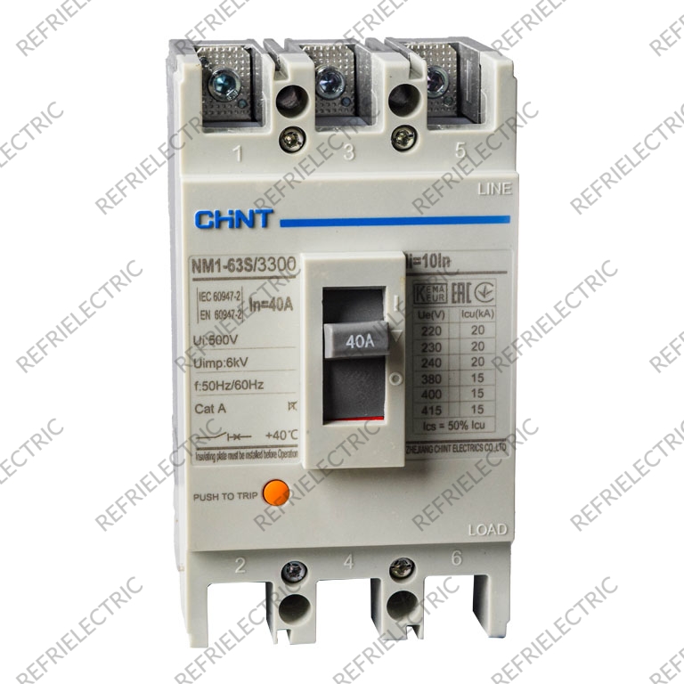 CHINT - BREAKER TOTALIZADOR INDUSTRIAL TRIFASICO 200AMP 20KA 220/380 ...