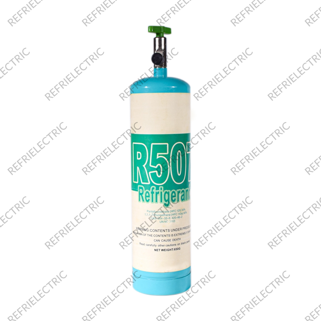 GAS REFRIGERANTE R507 X LATA 650GR ACERO VERDE REFRIGERANT | Almacén ...